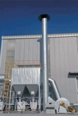 China Environmentally Friendly Cartridge Dust Collector with Large Air Volume High Dust Removal Efficiency and PLC Control System for sale