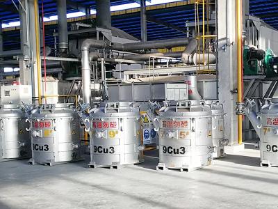 China Easy To Clean And Reline Molten Aluminum Transfer Ladles With Heat-resistant Handles And Secure Locking Mechanism for sale