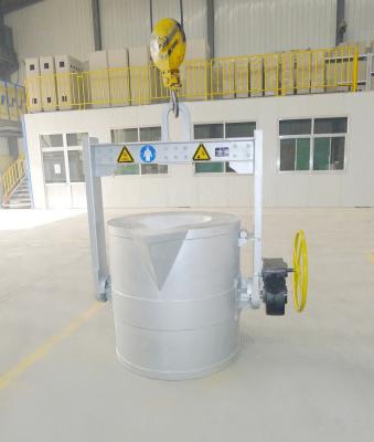 China Heat Resistant Molten Aluminum Transfer Ladles Featuring Castable Raw Material Container Ideal for and Safe Metal Casting Operations for sale