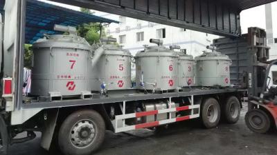 China Tea-pot Type Molten Aluminum Transfer Ladles for Aluminum Smelting And Casting Operations for sale