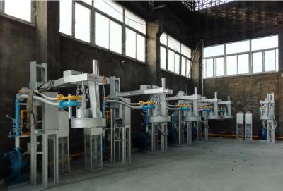 China Gas Pressure 5000Pa Ladle Preheating System For Aluminum Pressure 0.5-0.7MPa for sale