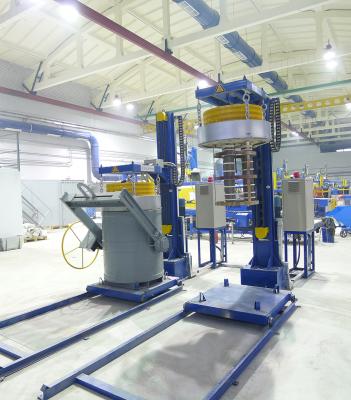 China Powerful Ladle Preheater For Transfer Ladles Air Flow ≤ 50 M3/H Air Cylinder Lifting Power for sale