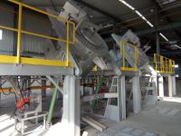 China 850 C Rated Molten Aluminum Temperature Aluminum Holding Furnace With 1000KG Capacity for sale