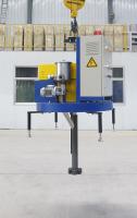 China Energy Saving 0～350g/min Refined Flux Powder Spraying Amount Molten Aluminum Degassing Machine For 380V±10% Voltage for sale