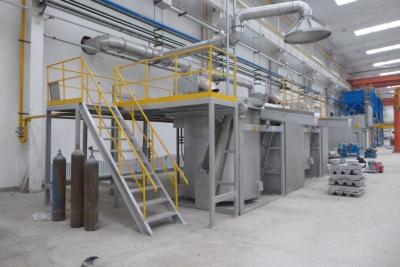China Industrial Ovens And Aluminum Melting Furnace LPG NG Natural Gas For Melting for sale