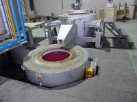 China ±1C Temperature Control Accuracy Aluminum Melting Furnace With Temperature Alarm And Air-cooled Cooling Method for sale