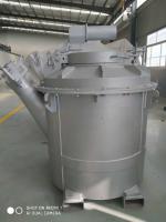 China Customized Temperature Range Molten Aluminum Transfer Ladles With Lid And Smooth Surface Finish for sale