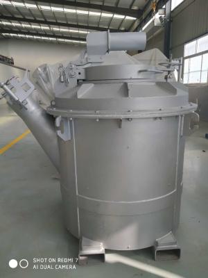 China Customized Temperature Range Molten Aluminum Transfer Ladles With Lid And Smooth Surface Finish for sale