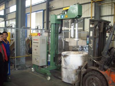China Adjustable Aluminum Refining Degassing Machine With Refined Gas Pressure MPa From 0.1 To 0.6 And Particle Size Mm ≤5 for sale