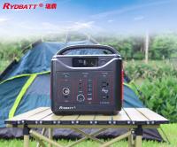 China 600Wh Portable Power Station LiFePO4 Battery Backup 220V 500W Pure Sine Wave AC Outlets for sale