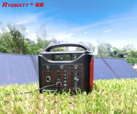 China Rechargeable Portable Power Station Solar Power Generators 600wh 120W For RV Camping for sale