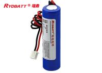 China 1S 3.6V 2600mAh Li Ion 18650 Battery Pack More Than 500 Times Cycle Life for sale