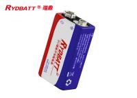 China RYDBATT 9V 6F22 2S1P Polymer Li Ion Battery Pack / 7.4V 500mAh PCM Lithium Ion Polymer Cell for sale