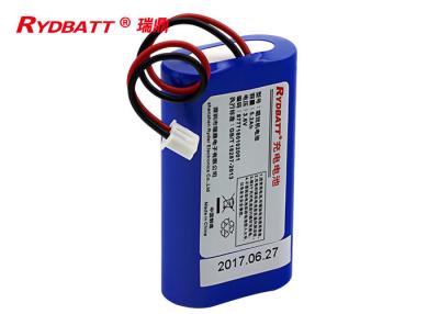 China 1S2P 3.6V 5200mAh Li Ion 18650 Battery Pack More Than 500 Times Cycle Life for sale