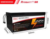 China 12.8V 300AH Electric Bicycle Battery Pack Home Energy LiFePO4 Battery for sale