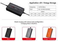China RYDBATT Li ion Battery Charger 120W YH-RLi075-01 Plug In Type For Ebike for sale