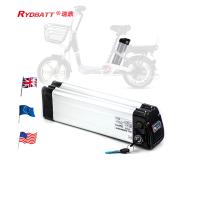 China Customized 18650 Ebike Battery Sliver Fish 48V Electric Bicycle Battery for sale