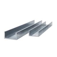 China U Beam Aluminum C Channel U Channel 10mm Profiles Customized Design Surface Coated for sale