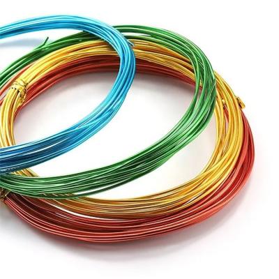 China Soft Handicrafts and Jewelry Electrical Aluminum Bonsai Wire 1mm 1.5mm 1.6mm 2mm 3mm for sale