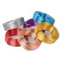 China Soft Handicrafts and Jewelry Electrical Aluminum Bonsai Wire 1mm 1.5mm 1.6mm 2mm 3mm for sale