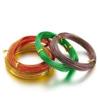 China Soft Handicrafts and Jewelry Electrical Aluminum Bonsai Wire 1mm 1.5mm 1.6mm 2mm 3mm for sale