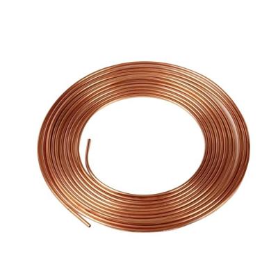 China Theoretical Weight Pancake Copper Coil Tube for Refrigeration Air Conditioner Connection for sale