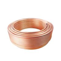 China 99.9% Pure Copper Pipe C11000 C12000 C12200 C12300 for Air Conditioners 15mm 16mm 22mm for sale