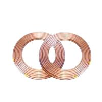 China Surface Polished T1 T2 T3 C2400 Pancake Copper Coil Tube for Air Conditioner Per Meter for sale