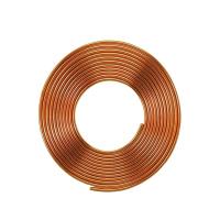 China Surface Polished T1 T2 T3 C2400 Pancake Copper Coil Tube for Air Conditioner Per Meter for sale