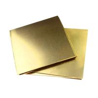 China Non-Alloy H59 H62 H65 H68 H70 H80 H90 Brass Plate Sheet 0.5mm 5mm Thick Copper Sheet for sale