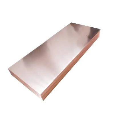 China Top- 99.99% Pure Bronze T1/T2/C10100/C10200/C18150/Cucr1zr/C17510 Brass Copper Sheet/Plate for Decoration for sale