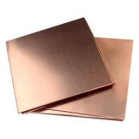 China Sample Freely 3mm Thick 99.99% Copper Plate Sheet In Purple Red C10100 C36000 Polished for sale