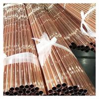 China Standard GB ASTM JIS Straight Copper Pipe Tube For Water And Air Conditioner for sale