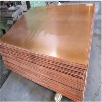 China Bronze 4X8 C1100 C1220 Brass Sheet 3mm 4mm Thickness with JIS ASTM DIN EN ISO Standard for sale