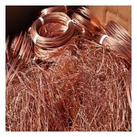 China 7-15 Days Delivery Bare Bright Metal Copper Wire Scrap Wire For Copper Recovery for sale