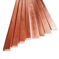 China Electric Bus Bar C11000 Copper Bars 25x3mm Grade Copper Flat Bar 99.995% Pure Copper for sale