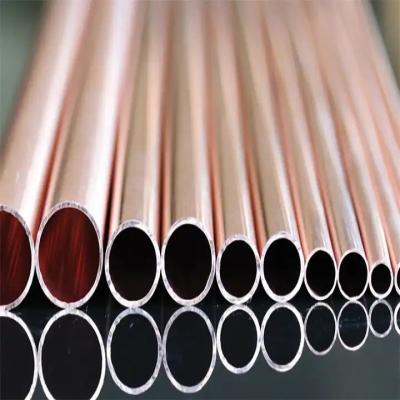 China Straight Copper Pipe Wall Thickness 0.2mm-3mm for JIS C1020/C1100/C1220 Copper Tube for sale