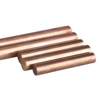China Electrician 99.99% Pure Brass Rod Red Copper Rod Customized Non-Alloy Bright Copper Bar for sale