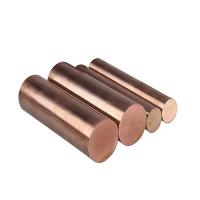 China Non Ferrous Copper Rod Bar Metal Brass Earth Rod Customized Color Grade for sale
