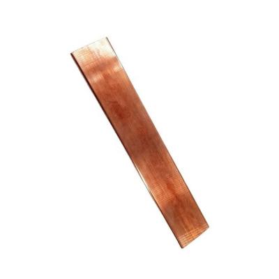 China ISO9001 Certificate 99.99% Purity Flexible Bus Bar Copper Copper Flat Bar for Secondary for sale