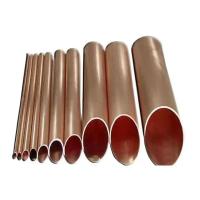 China Non-secondary Custom Diameter 15mm 25mm 50mm 100mm C11000 C70600 Red Copper Pipe/Tube for sale