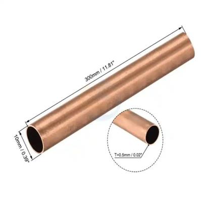 China C10200 C12200 C2400 Copper Pipe Tube For Air Conditioners , Brass Hollow Pipe for sale