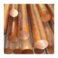 China Non-Alloy C1100 Pure Copper Bar 99.9 99.99 for All Design Style Earth Rod Ground for sale