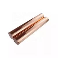 China Non-Alloy C1100 Pure Copper Bar 99.9 99.99 for All Design Style Earth Rod Ground for sale