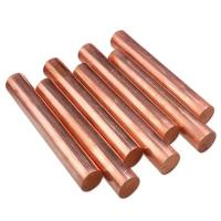 China Non-Alloy C1100 Pure Copper Bar 99.9 99.99 for All Design Style Earth Rod Ground for sale