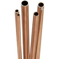 China Non-ferrous Metal Inch Straight Copper Pipe Standard GB ASTM JIS Smooth Water Tube for sale