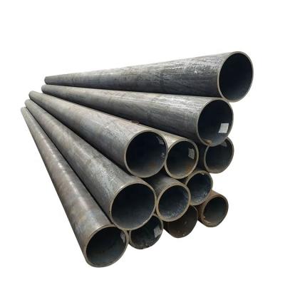 China ASTM Q235 Q345 Q195 Q215 Q345C Q345B Round Black Seamless Carbon Steel Pipe Tube for sale