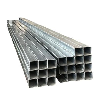 China Low Carbon Galvanized Square Hollow Steel Tube for Construction 4x4 Iron Square Tube for sale