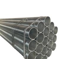 China Non-Alloy Round Tube Pipe 12 ft For Construction Professional Galvanized Steel Iron Pipe for sale