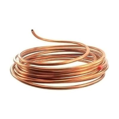 China 99.99% Pure C11000 C12000 Copper Tube Roll for 3/8'' and 1/2'' 3/4'' Copper Pipe Coil for sale